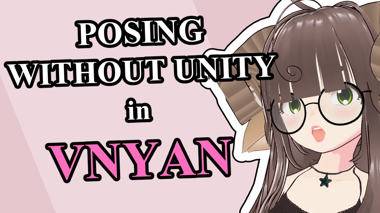 how to change poses in vnyan WITHOUT unity & still use TRACKING! - YouTube