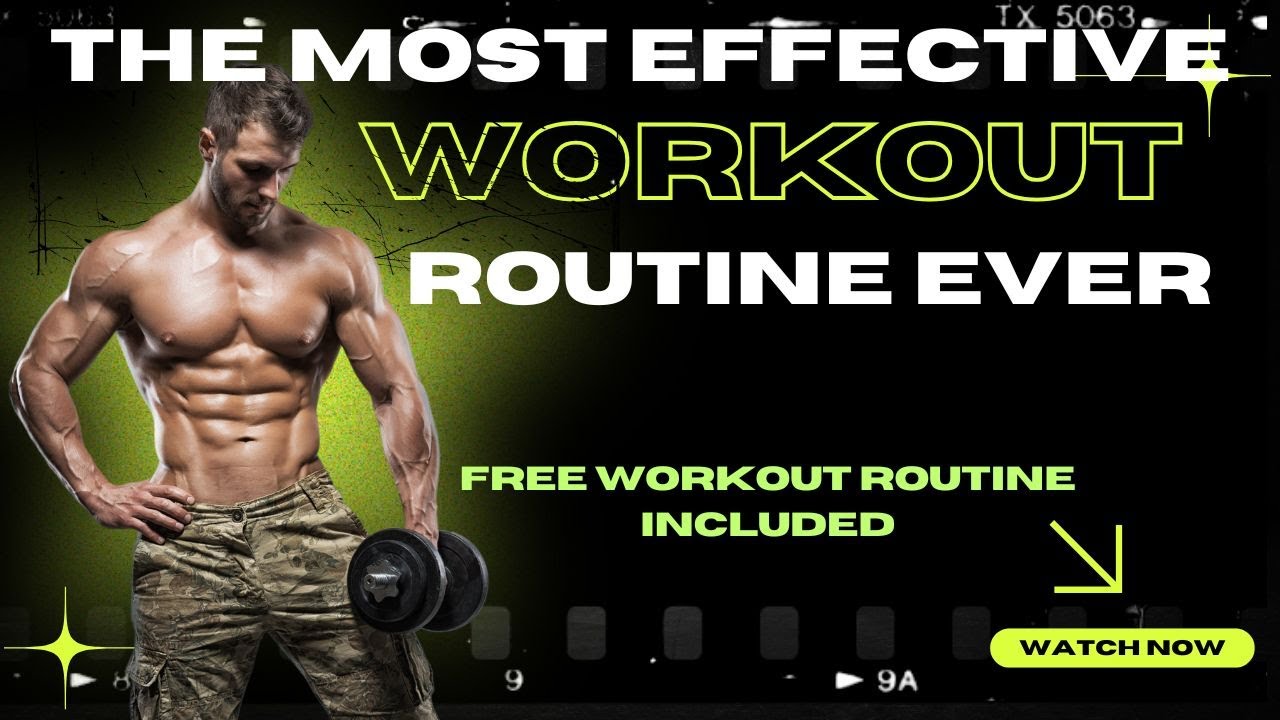 🏋️‍♂️💪The Most Effective Workout Routine | Proven Results - YouTube