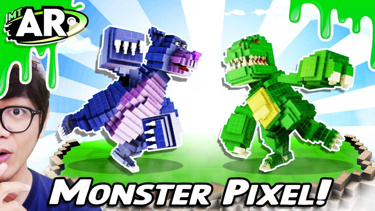 Monster Robot Pixel T-Rex Mengadu Kekuatan‼️ - YouTube