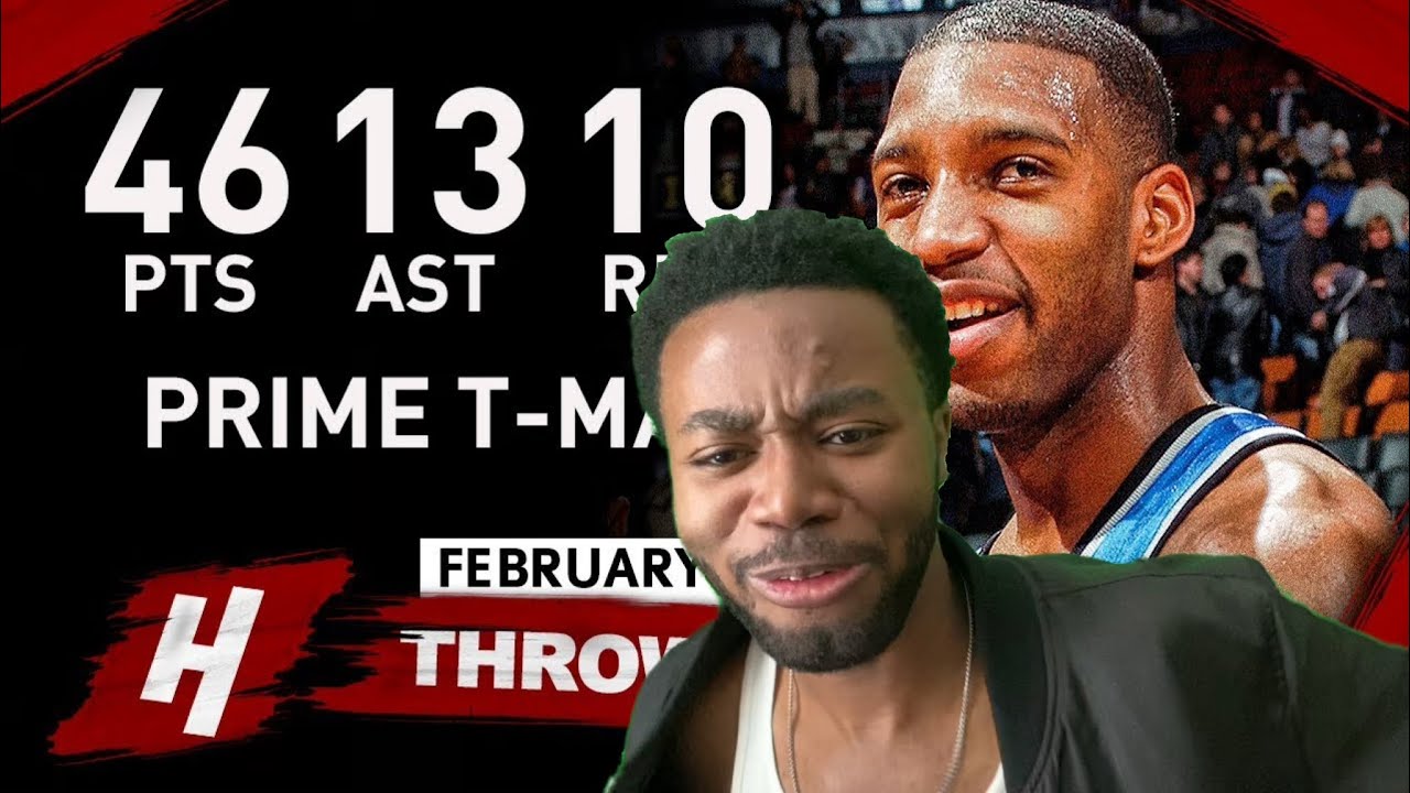 YESSIR!! PRIME T-MAC!!! Tracy Mcgrady Throwback Highlights Reaction ...