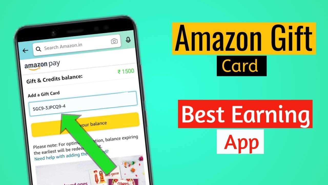 Amazon Gift Card Earning App | Best App to Earn Amazon gift card ...