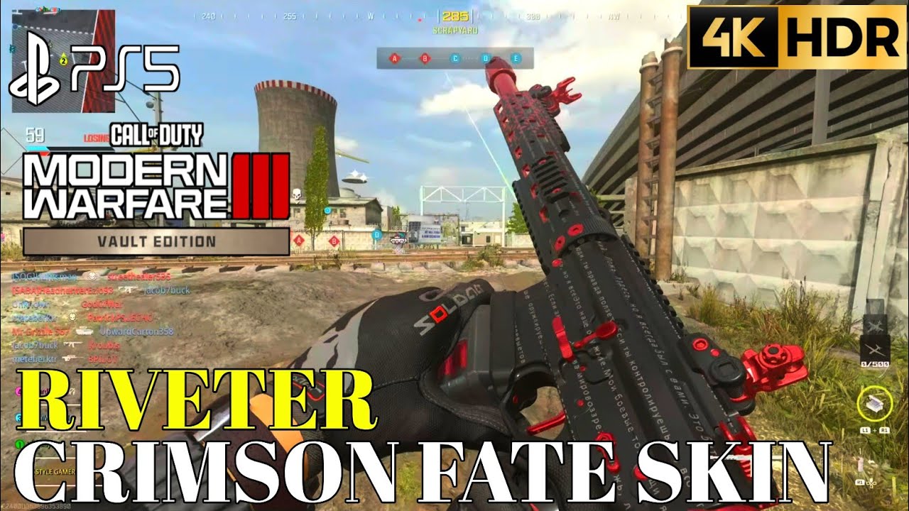 Riveter Modern Warfare 3 Crimson Fate | Modern Warfare 3 Weapon Vault ...