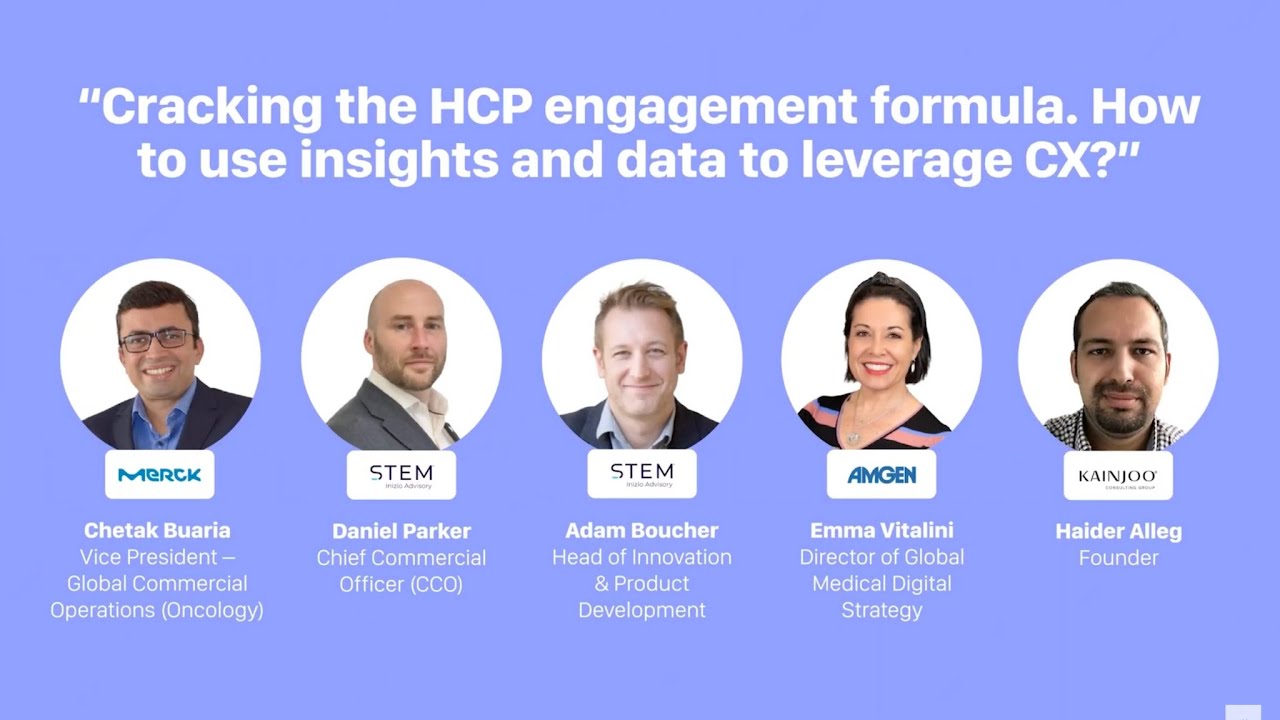 Day 2 - Cracking the HCP engagement formula. How to use insights and ...