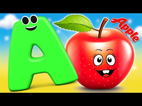 Quick ABC Learning 🚀 | Alphabet Song & Phonics for Preschoolers || A is For Apple a aa Appple 2026