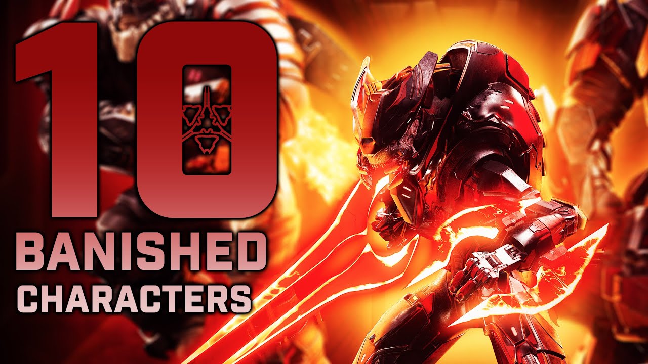 Top 10 Banished Characters in Halo: Infinite - YouTube