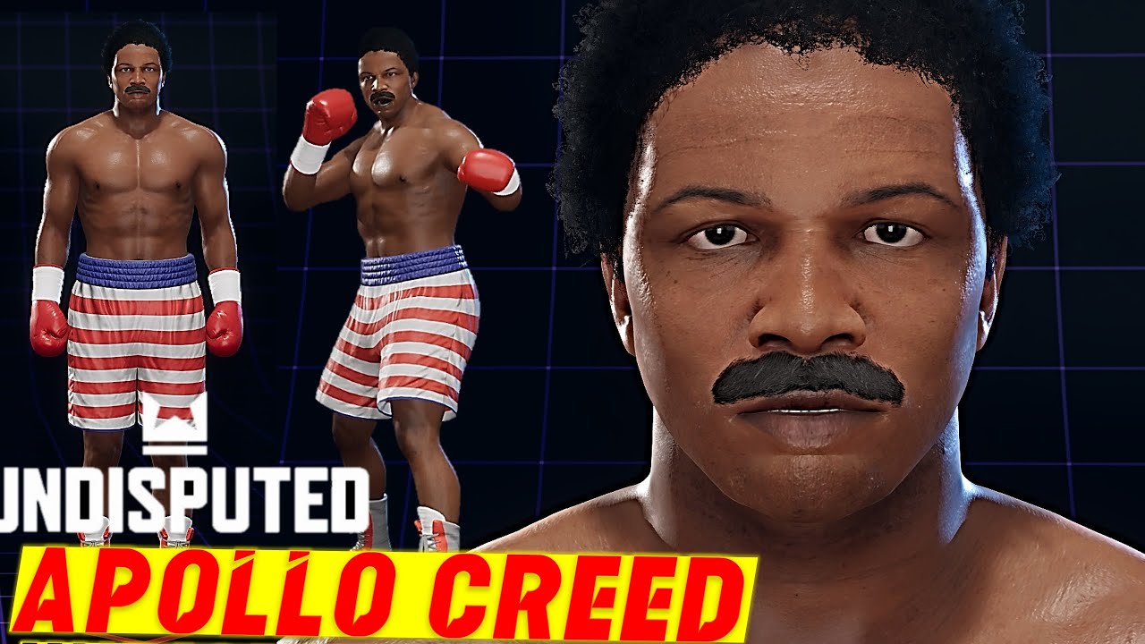 How to make Apollo Creed in Undisputed (CAF Formula) - YouTube