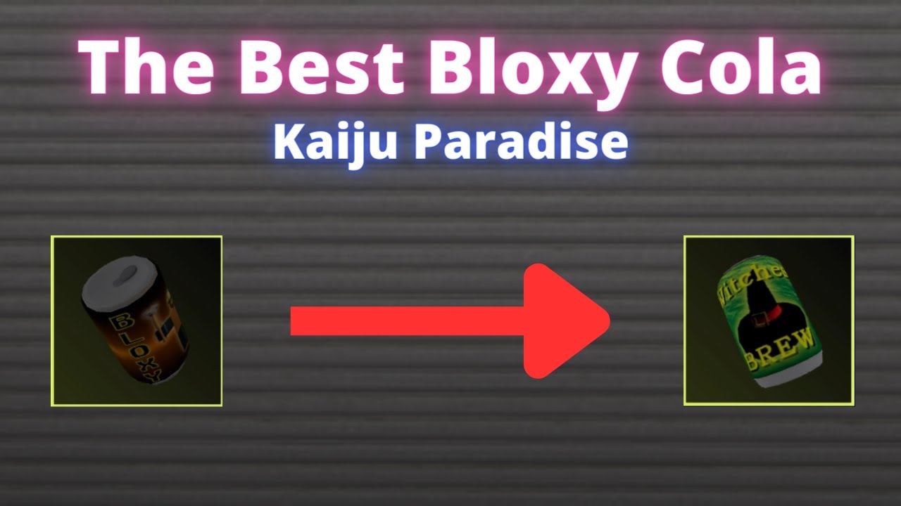 Bloxy Cola | Kaiju Paradise Roblox - YouTube