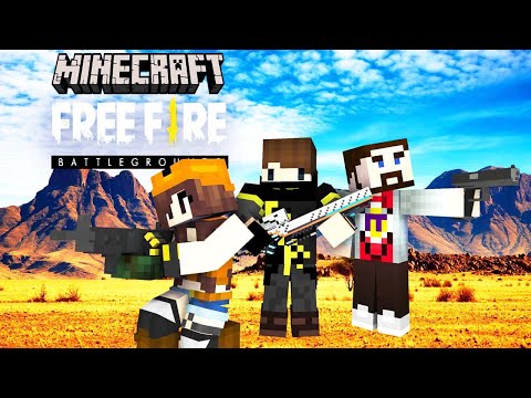 JADI PASUKAN di DUNIA FREE FIRE MINECRAFT Bareng @TeguhSugianto dan @PresidenGaming !