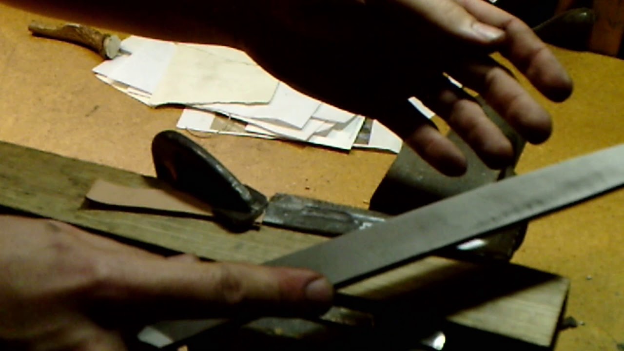 Hoffman Reproductions Presents: Forging a colonial patch knife: part 2 ...