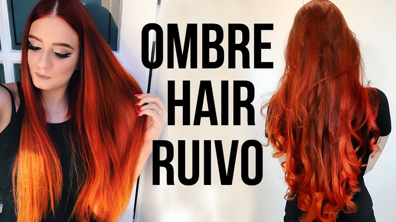 Cabelo Ombre Ruivo Ideias Deslumbrantes Para Cabelos Ruivos: Descubra