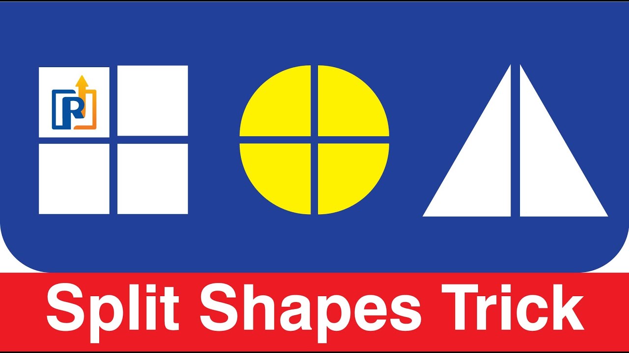 30 Second Illustrator Tutorial | How to Split Shapes Equally in ...