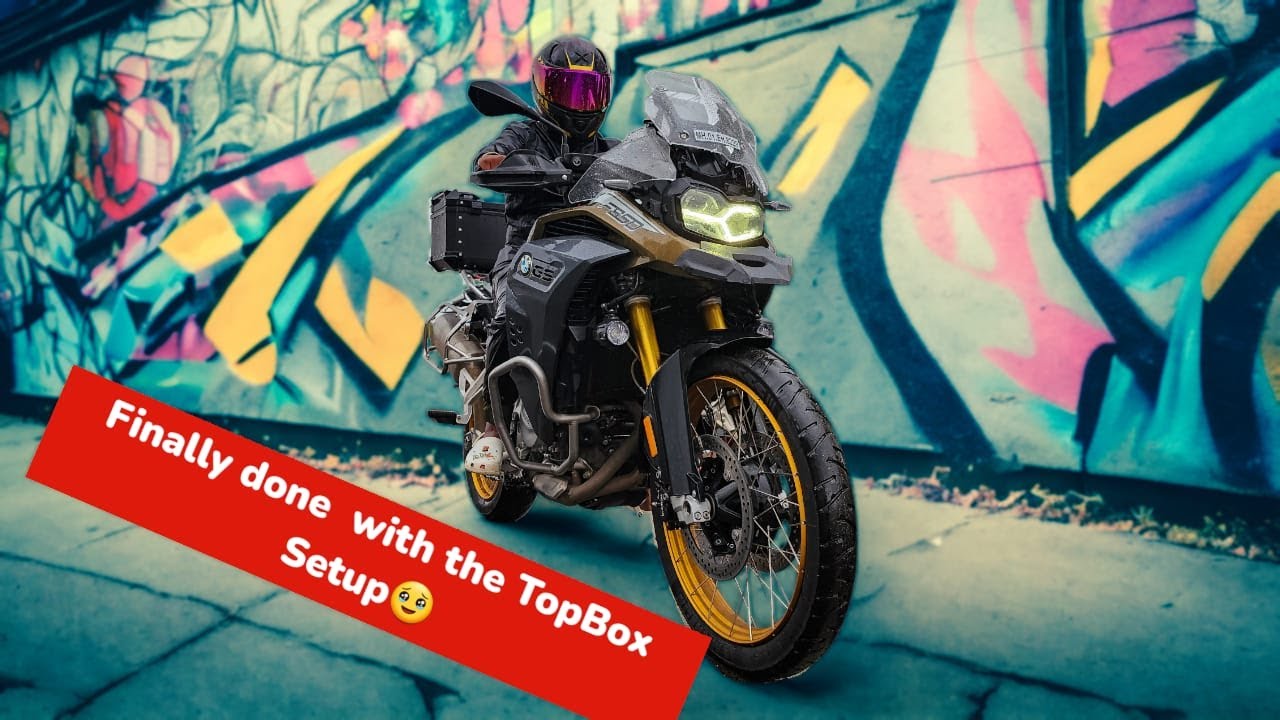 Top Box Base Plate for BMW 850 GSA! Quick and Easy DIY - YouTube
