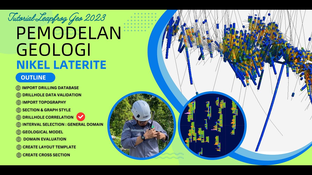 Drillhole Corelation, Pemodelan Geologi Nikel Laterite In Leapfrog Geo ...
