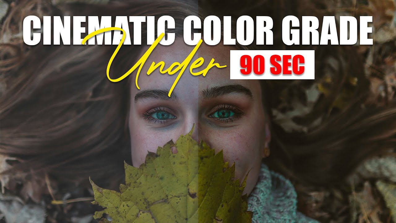 Create a Cinematic Color Grade in Under 90 Seconds in Photoshop! - YouTube
