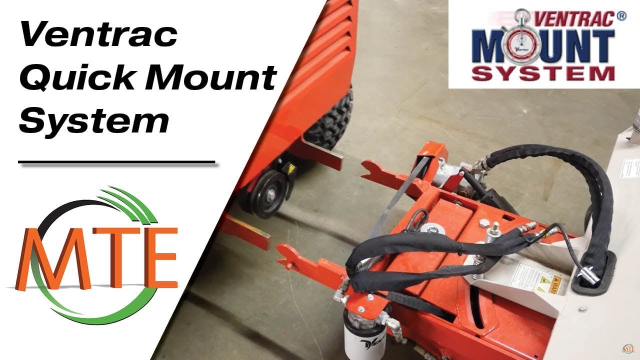 Ventrac Quick Mount System - YouTube