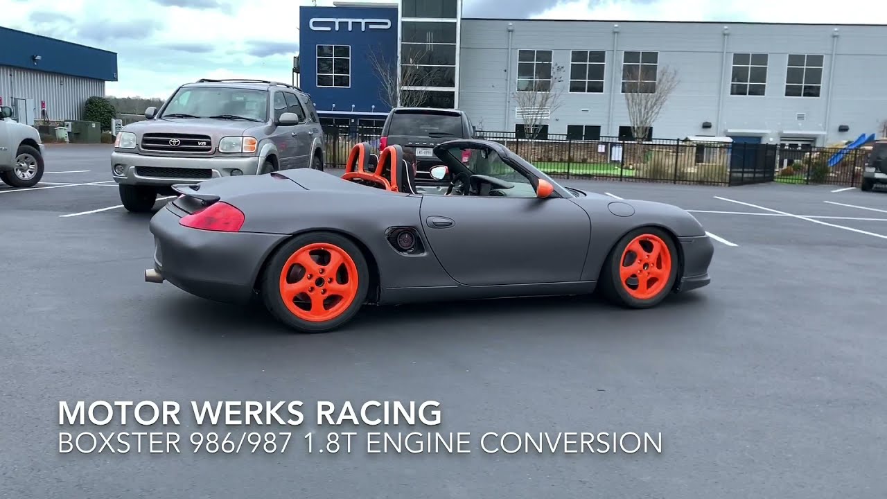 Motor Werks Racing's 1.8T powered 986 - YouTube