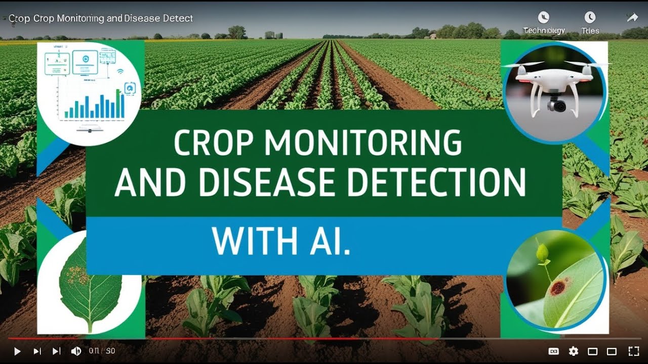 Crop Monitoring and Disease Detection with AI - YouTube