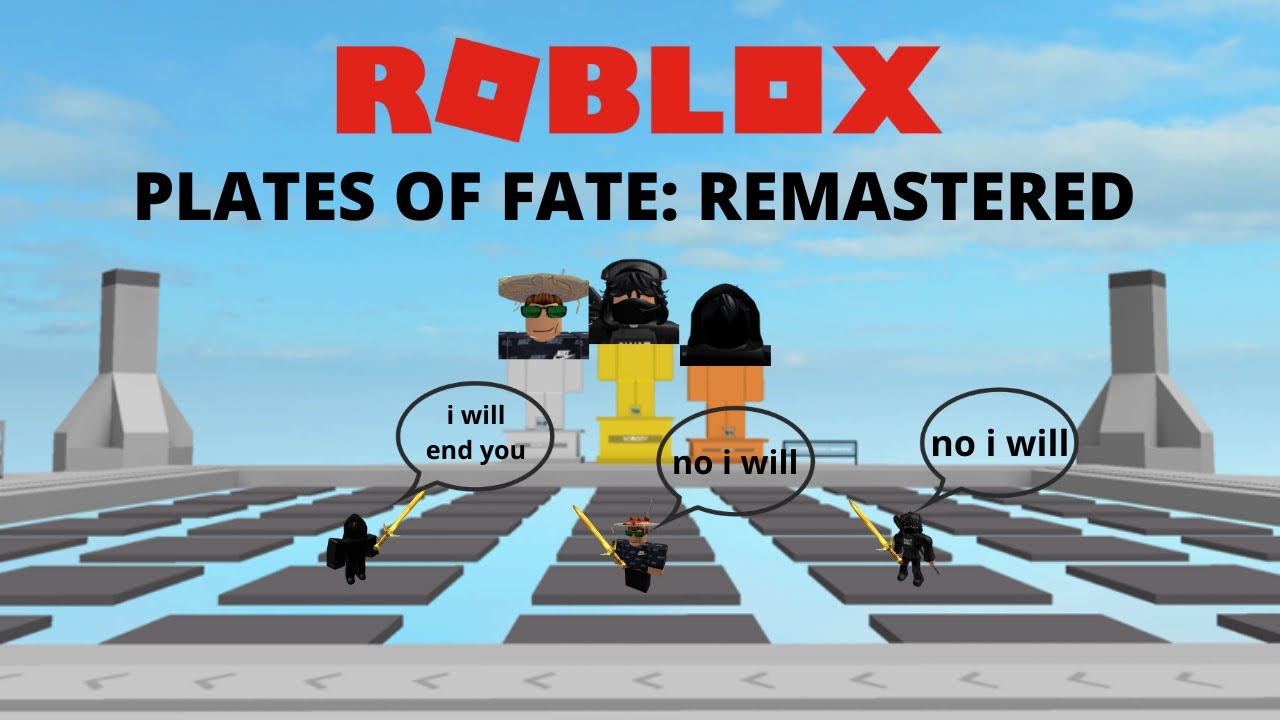 We played Plates of Fate: Remastered on Roblox! - YouTube