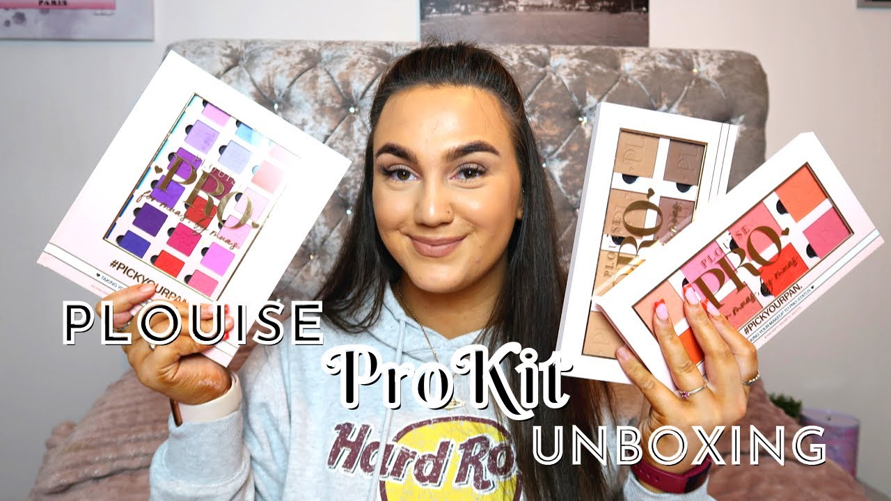 PLOUISE PRO KIT UNBOXING | PLOUISE MAKEUP ACADEMY | CAITLIN SINNETT ...