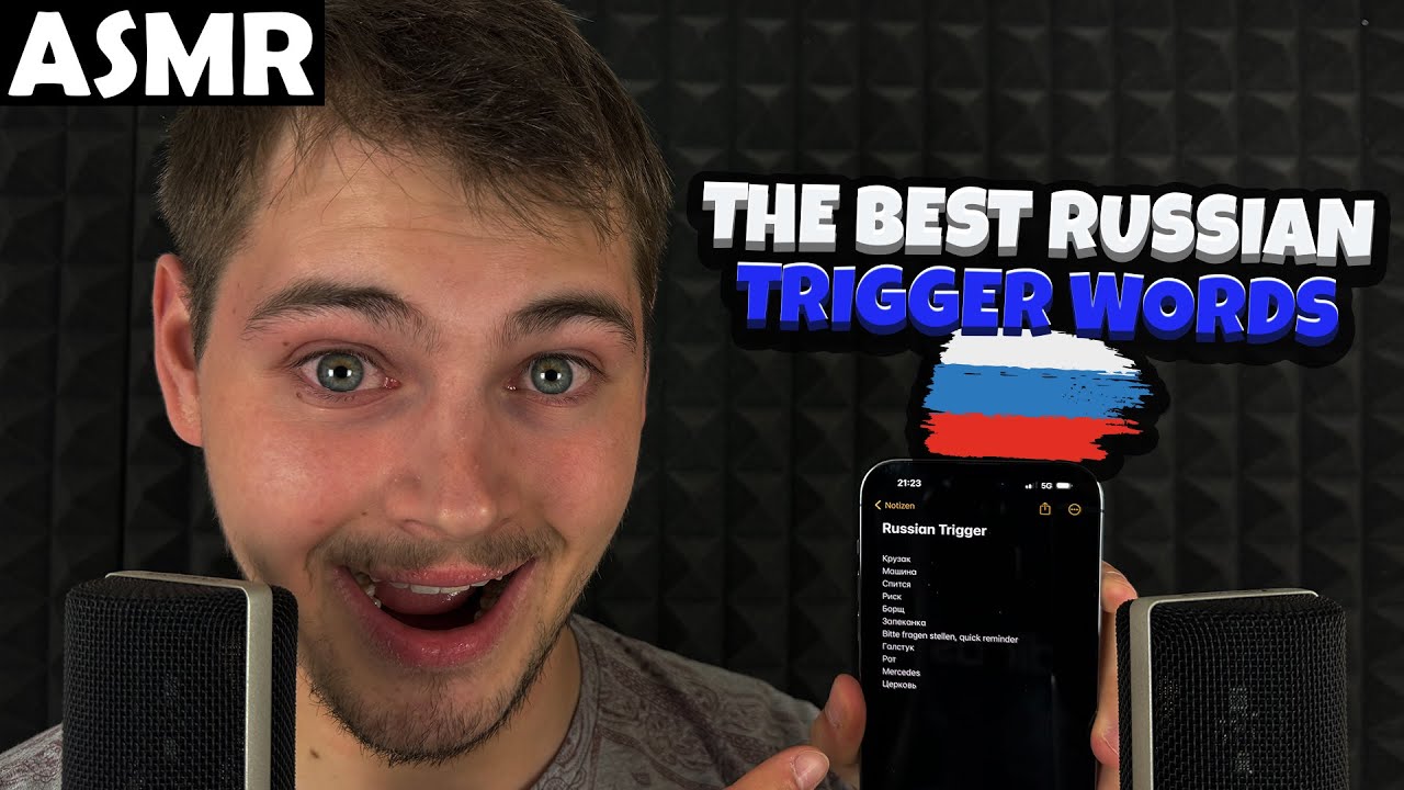 АСМР - THE BEST RUSSIAN TRIGGER WORDS (RUSSIAN) ASMR Tony Russian - YouTube
