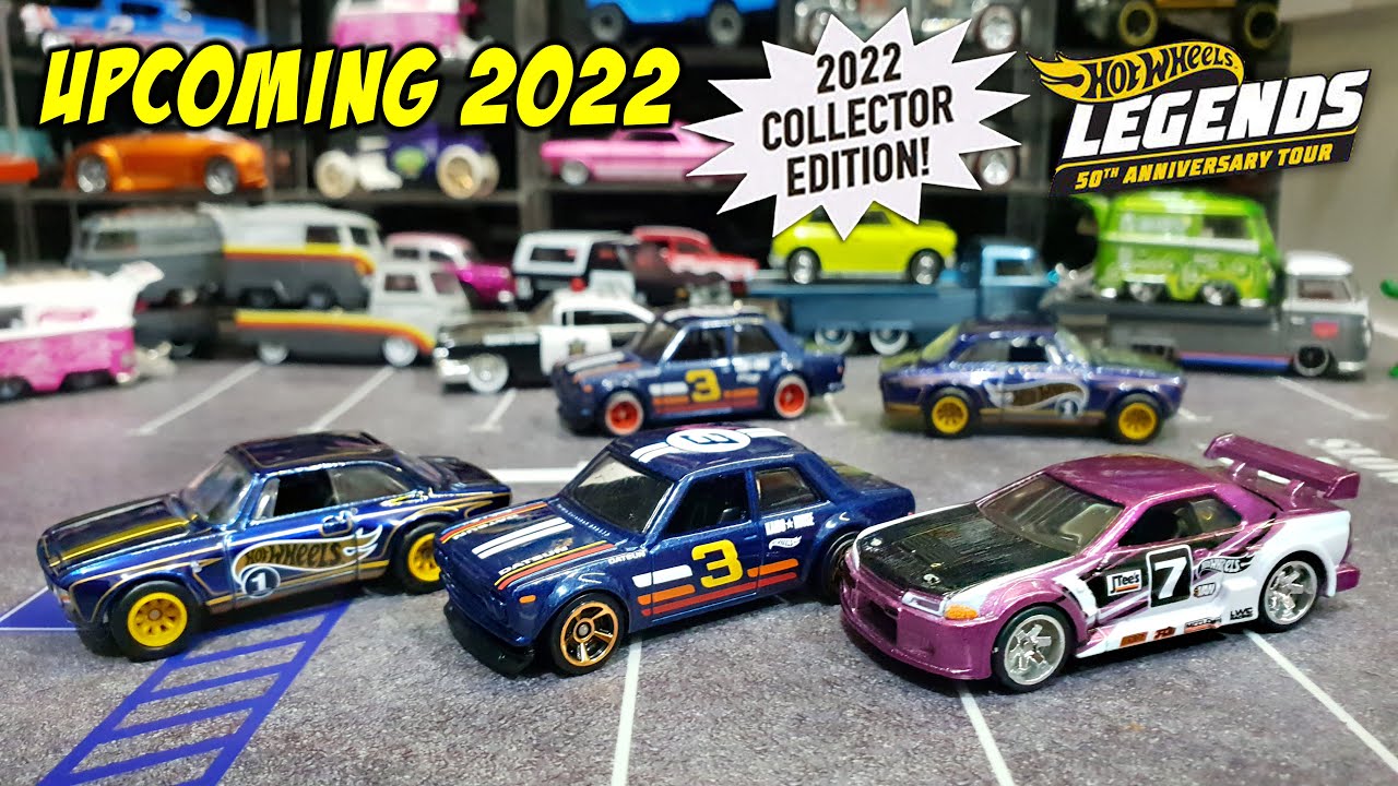 Upcoming HOT WHEELS 2022 LEGENDS TOUR COLLECTORS EDITION SKYLINE R32 ...