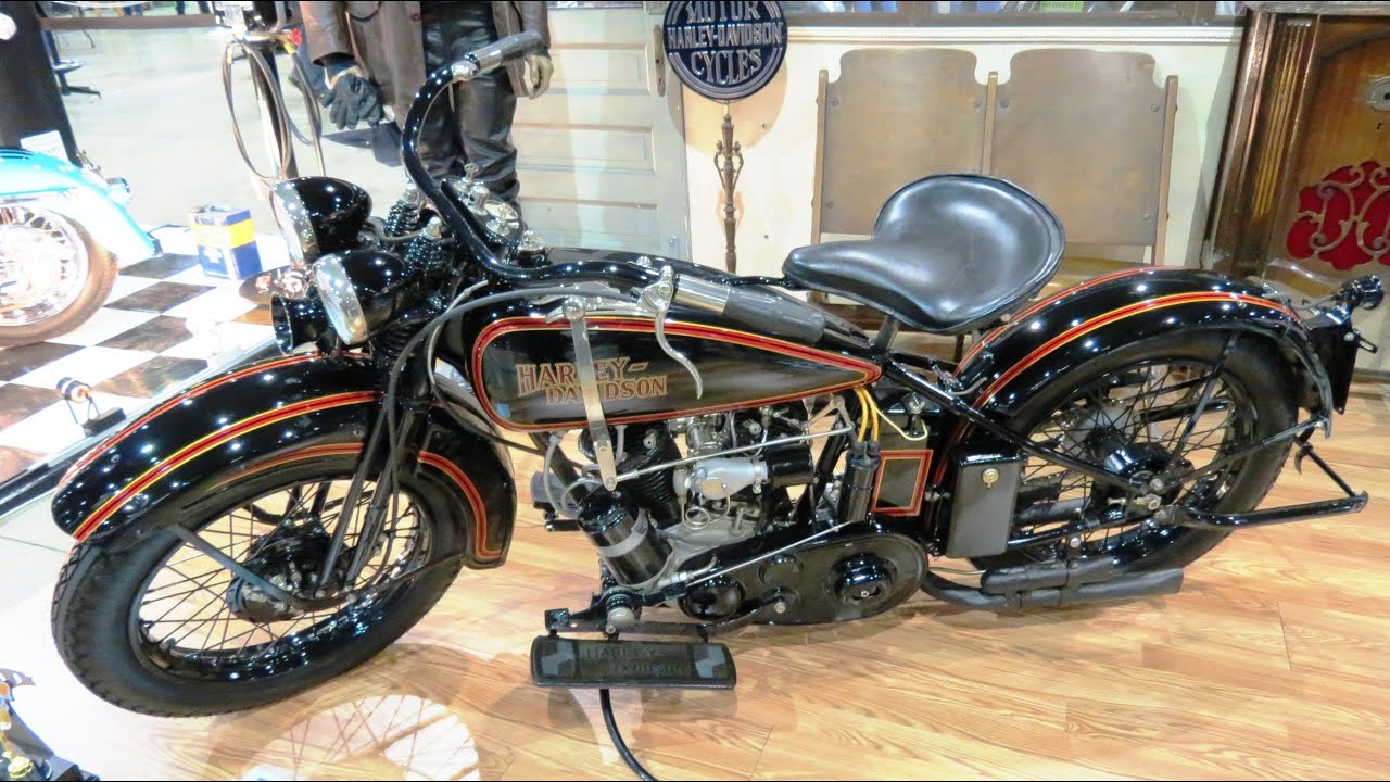 1929 Harley Davidson DL Motorcycle - YouTube