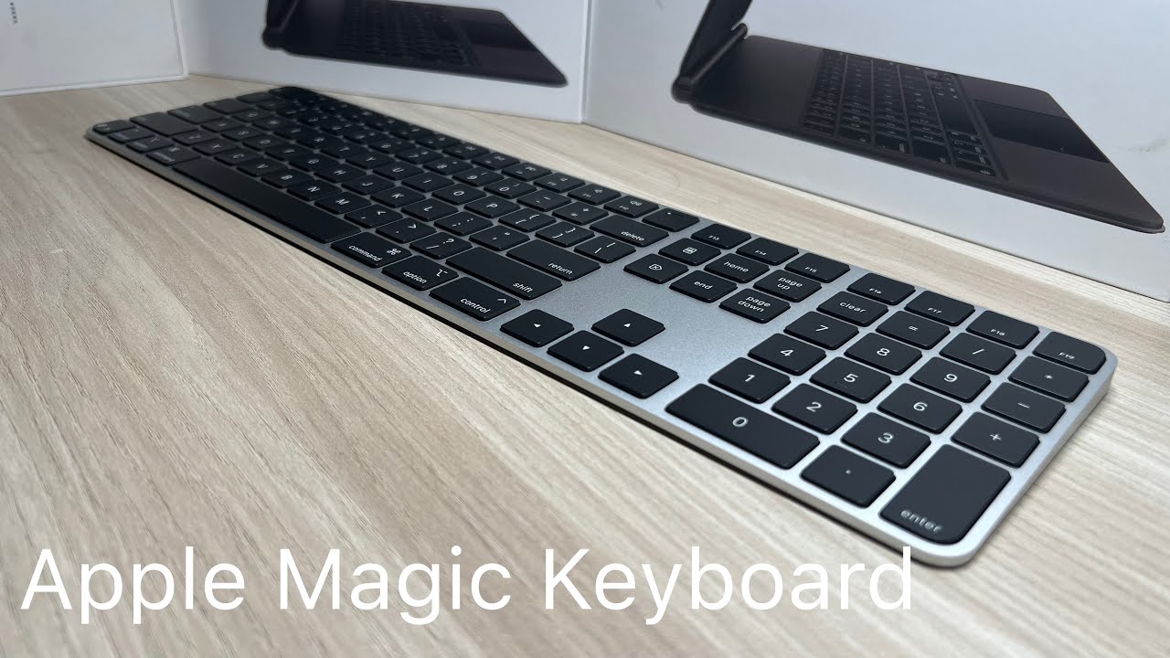 Apple Magic Keyboard with USB C Unboxing - YouTube