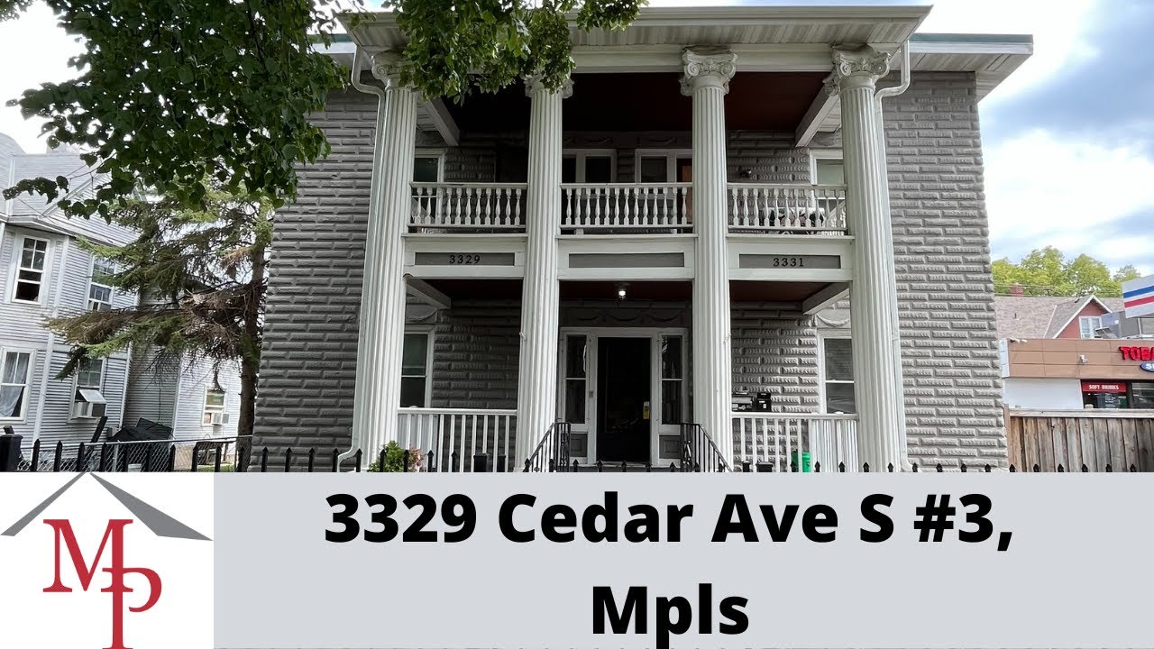 3329 Cedar Ave S #3, Mpls - Video rental tour - YouTube
