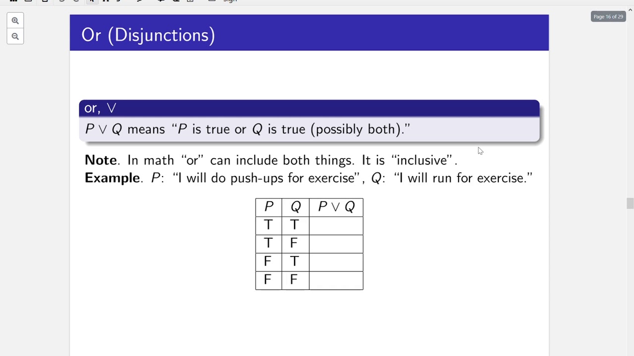 Intro to Proofs - Truth and Falsity - YouTube