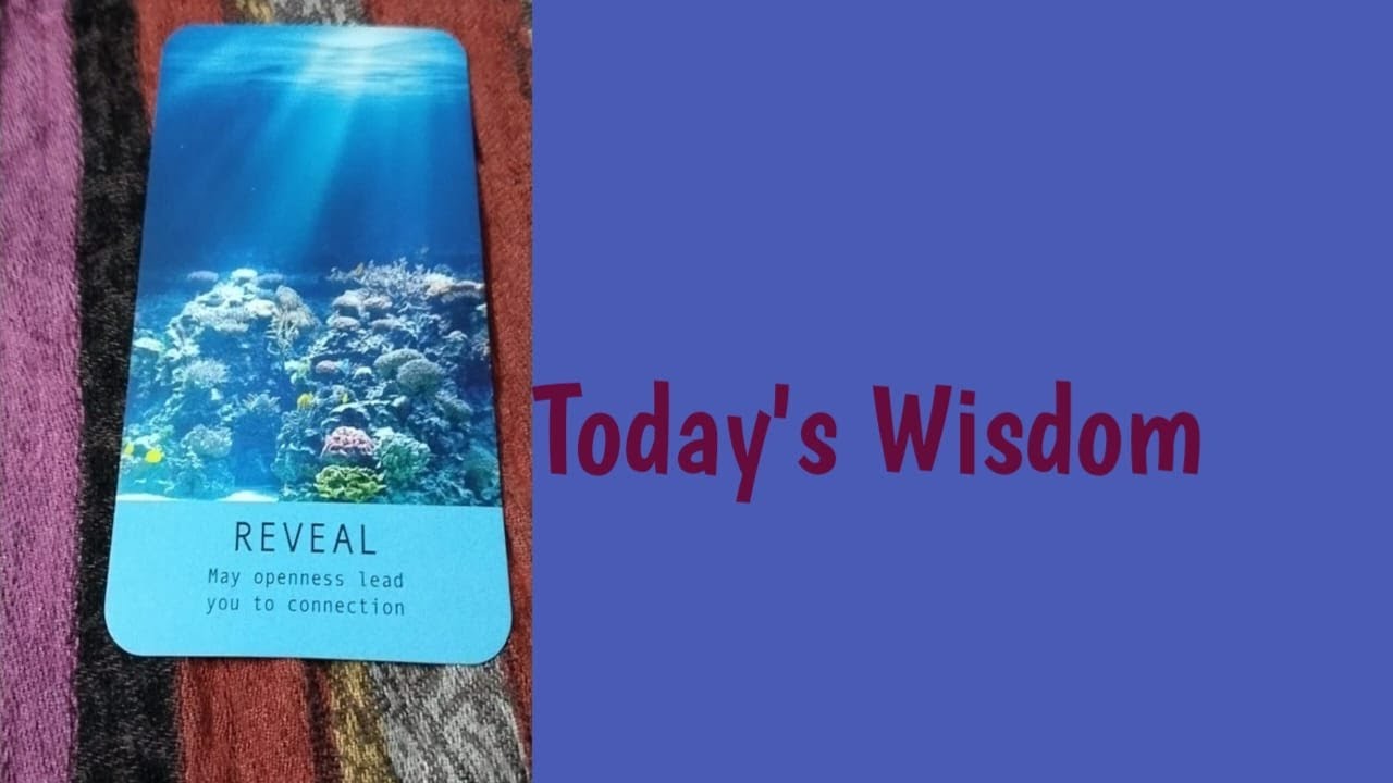 Today's Wisdom - YouTube