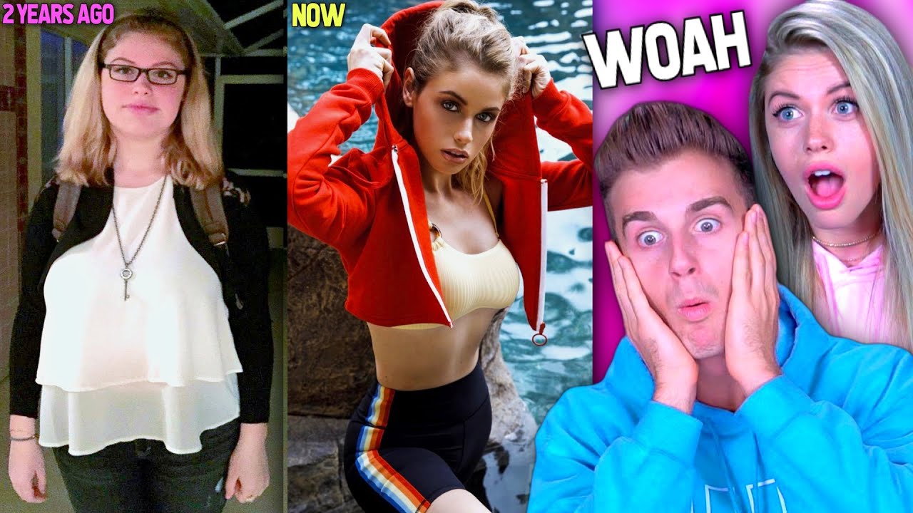 BOYFRIEND Reacts To My FAT To LEAN Transformation! - YouTube