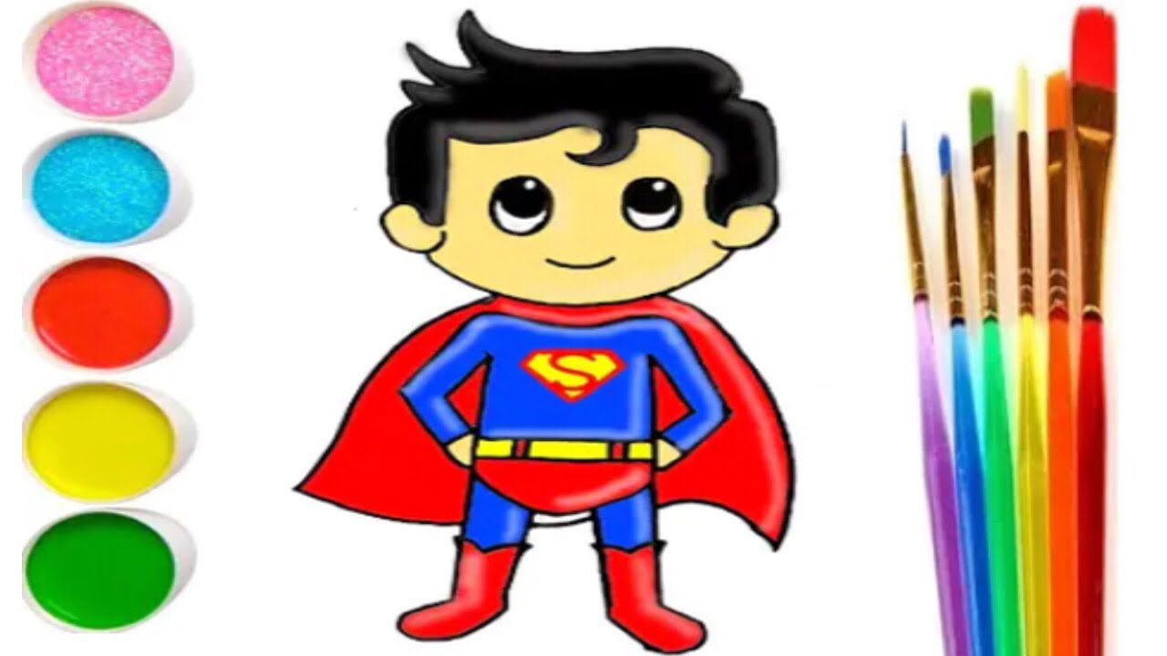Super qahramon chizish / Супергерой рисовать / Dibujar superhéroe ...