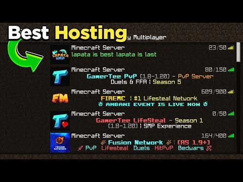 Best Cheapest Minecraft Server Hosting 24/7 Online - YouTube