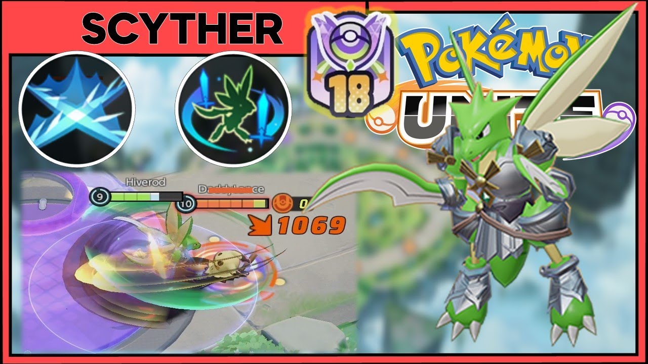 Scyther Buff! Ala Bis + Danza Espada | Pokémon Unite - YouTube