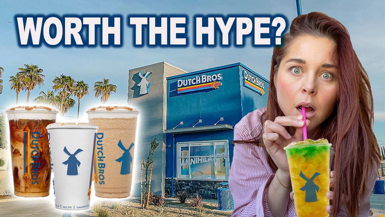 First Time Trying DUTCH BROS Drive Thru | VIRAL Reaction 2024 - YouTube