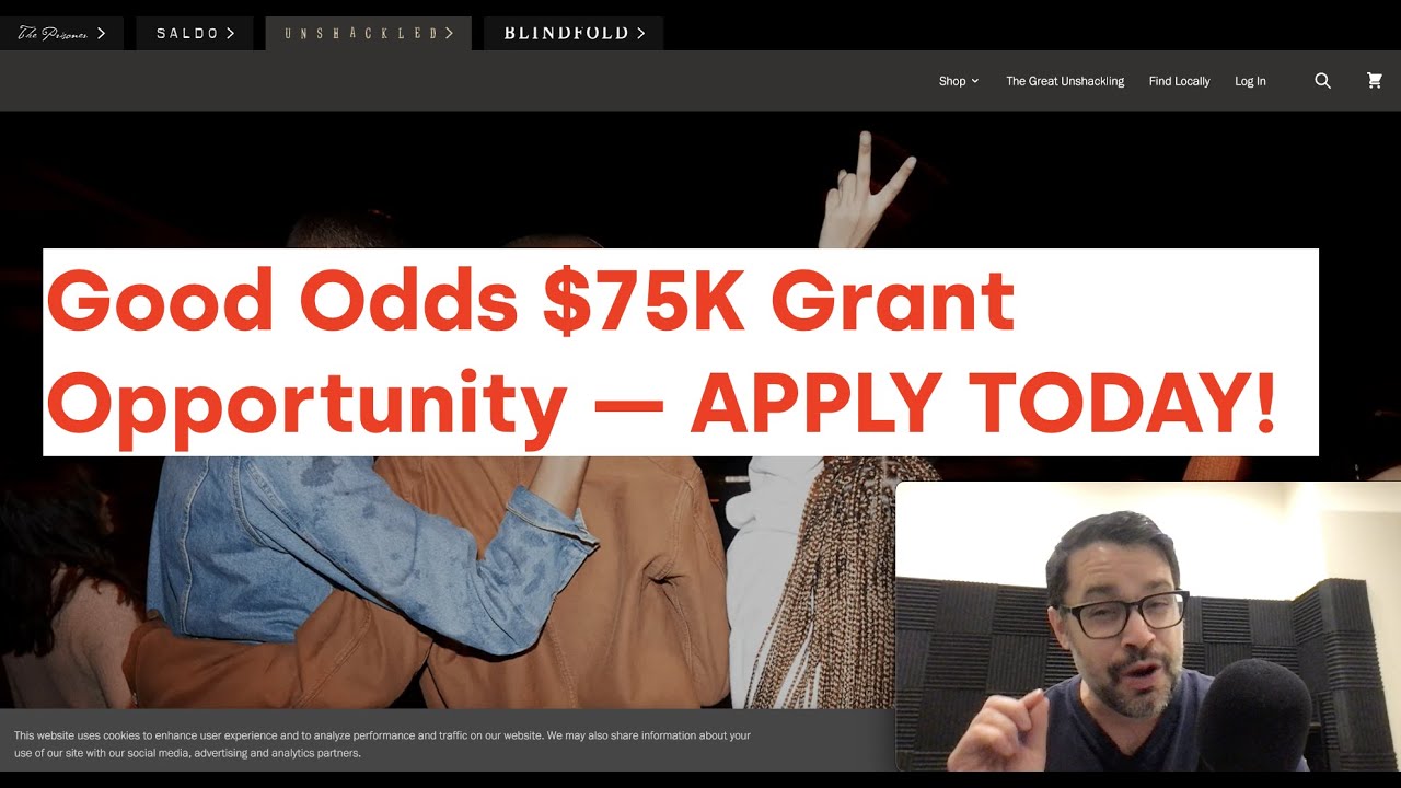 Good Odds $75K Grant Opportunity — APPLY TODAY (Step by Step) - YouTube