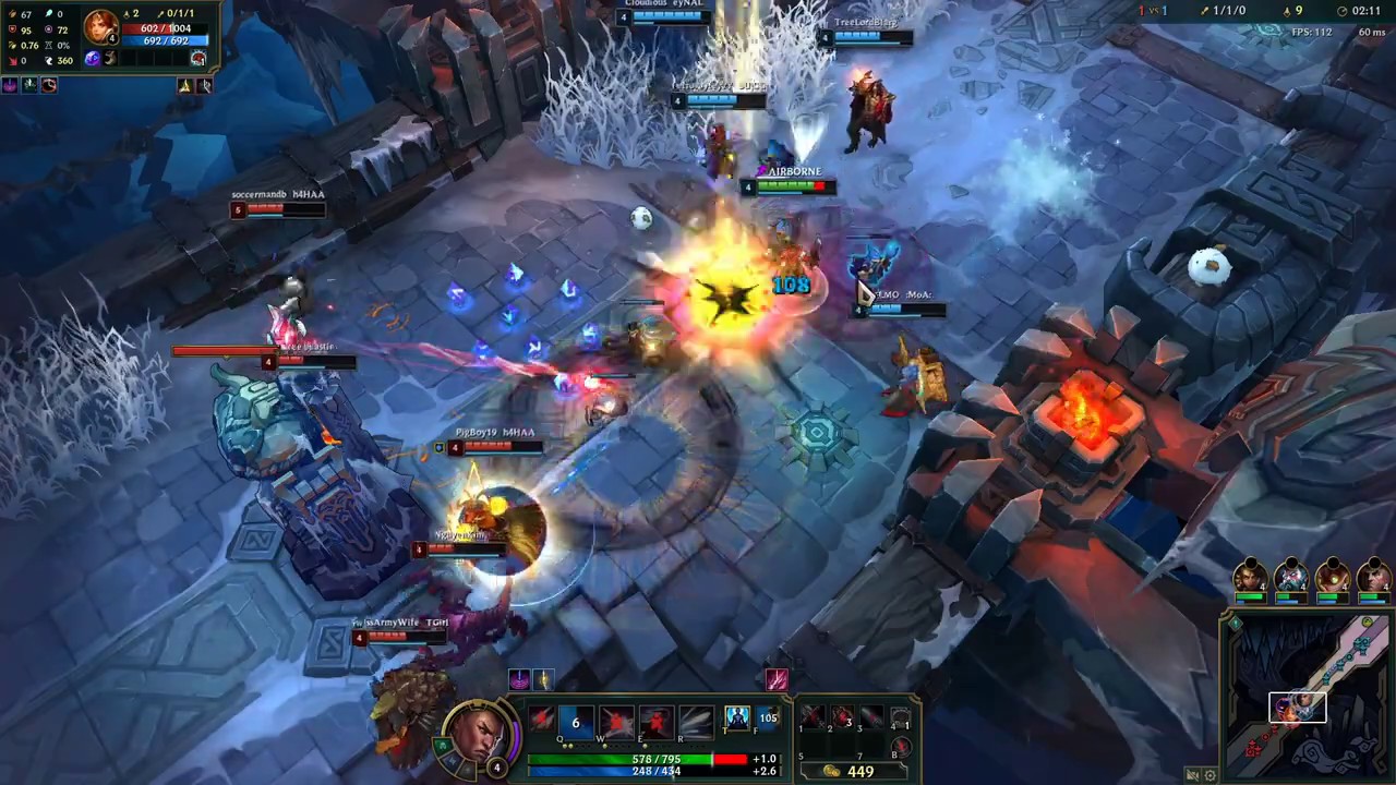 ARAM HOWLING ABYSS LUCIAN LEGENDARY TIME!! - League of Legends Online ...