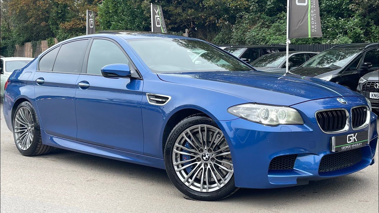 2014 BMW M5 in Monte Carlo Blue for sale at George Kingsley Prestige ...