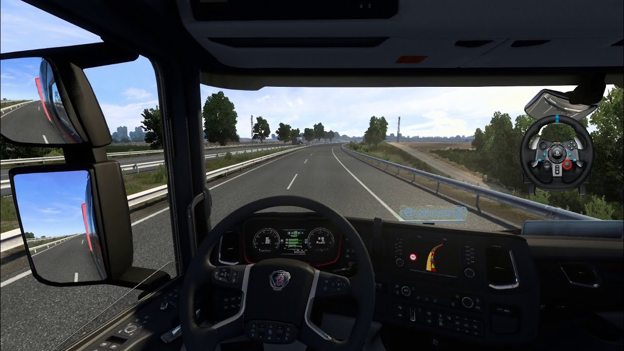 Scania | Euro Truck Simulator 2 with Logitech G29 Steering Wheel plus ...