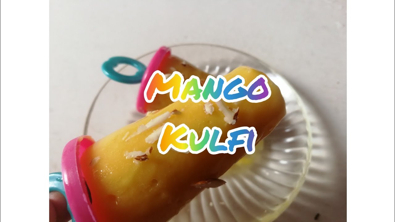 How to make mango kulfi in 5 minutes / Don't rush challenge with kayal ...