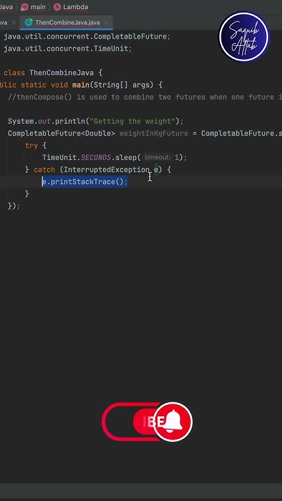 Tip #5 | CompletableFuture Java 8 #codingshorts #programming #java - YouTube