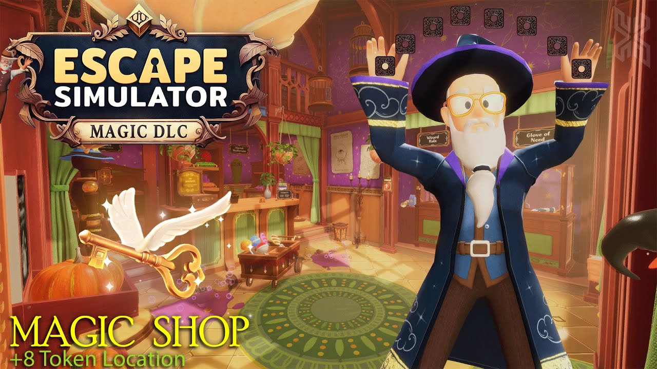 Magic Shop + 8 Token Location | Escape Simulator: Magic DLC (2024 ...