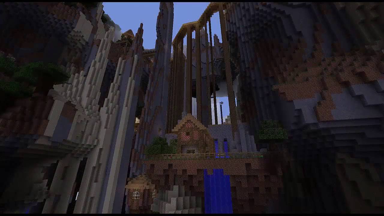 Minecraft mapy- MAGIC VILLAGE beta (Moje) - YouTube