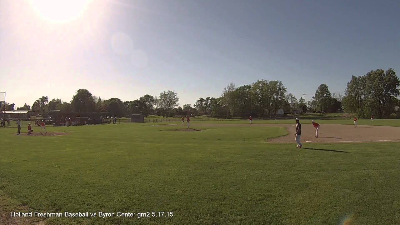 Holland Freshman Baseball vs Byron Center game 2 5.17.15 - YouTube