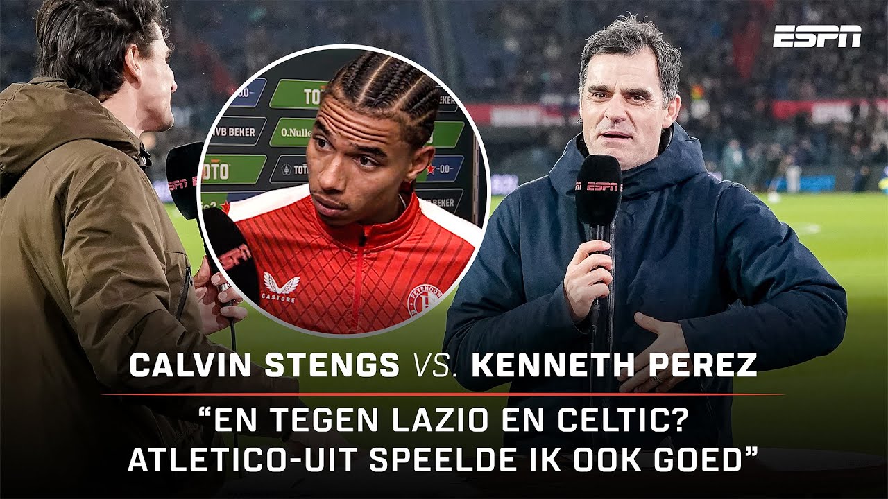 Calvin STENGS 🆚 Kenneth PEREZ: "Hij neemt te WEINIG de REGIE in grote ...