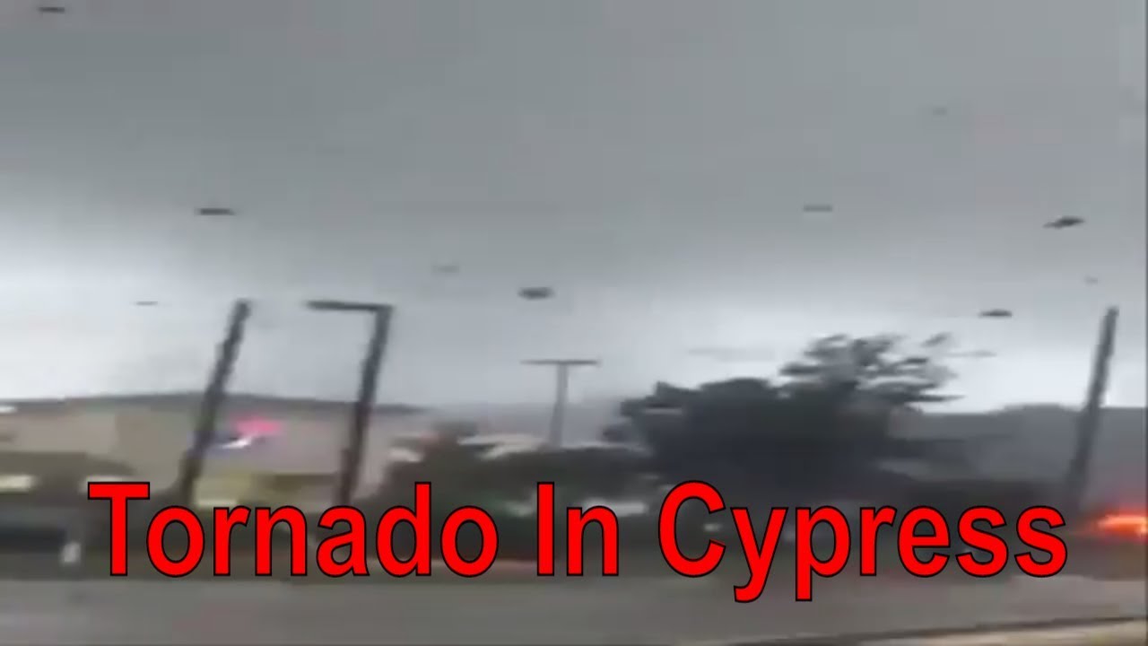 Tornado En Cypress Houston - Texas - Huracán Harvey - YouTube