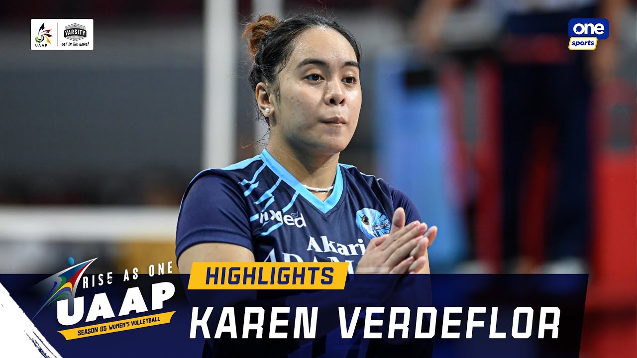 Karen Verdeflor highlights | UAAP Season 85 Women's Volleyball - YouTube