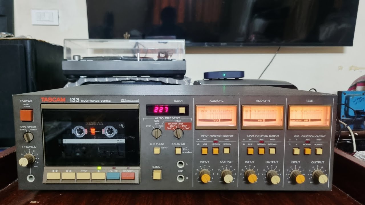 TASCAM Stereo Cassette Deck Model-133/,For Sale/Infinity Audio/Contact ...
