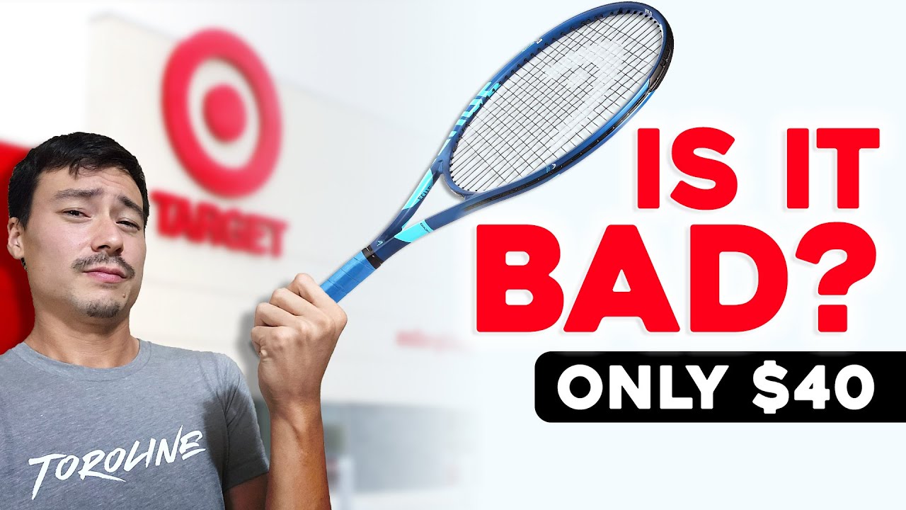 HOW BAD is $40 TARGET RACQUET | Head Metallix - YouTube