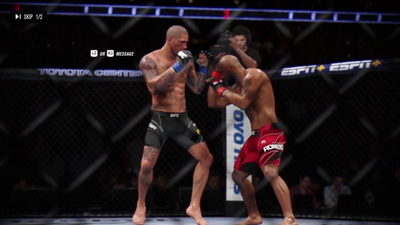 Izzy v Strickland talk UFC 4 - YouTube